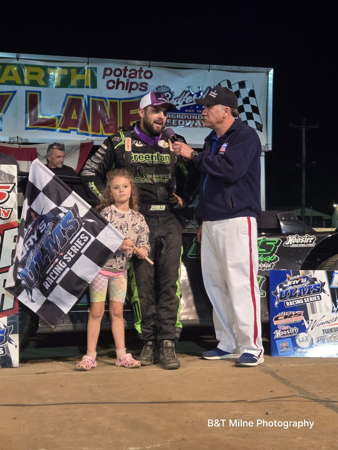Ziegler Triumph’s at Bedford with ULMS! – United Late Model Series